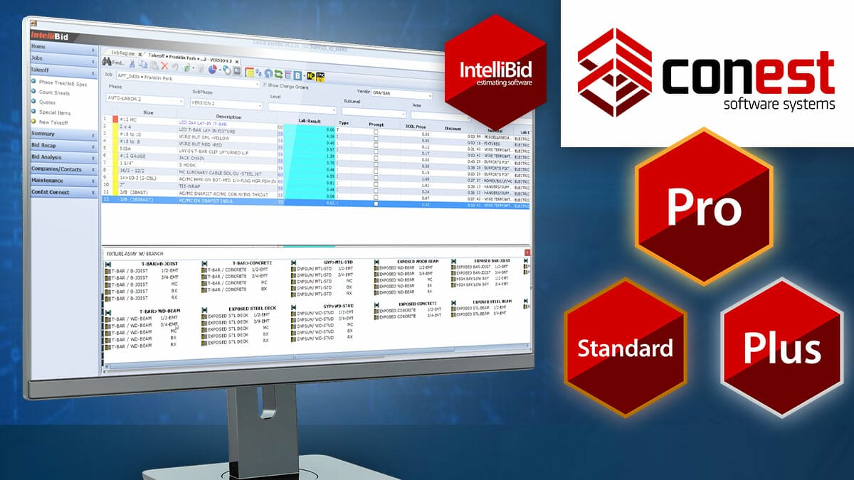 Intellibid Features Comparison | Conest Software Systems