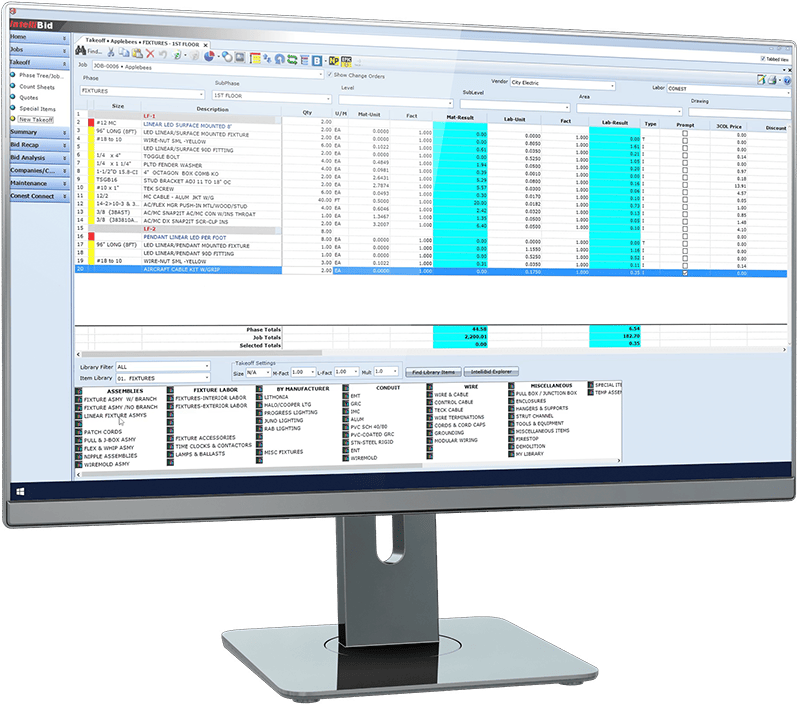 Electrical Takeoff Software | Conest Software Systems